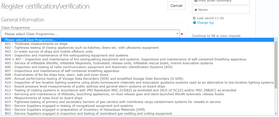 AoSS - Approval of service suppliers
