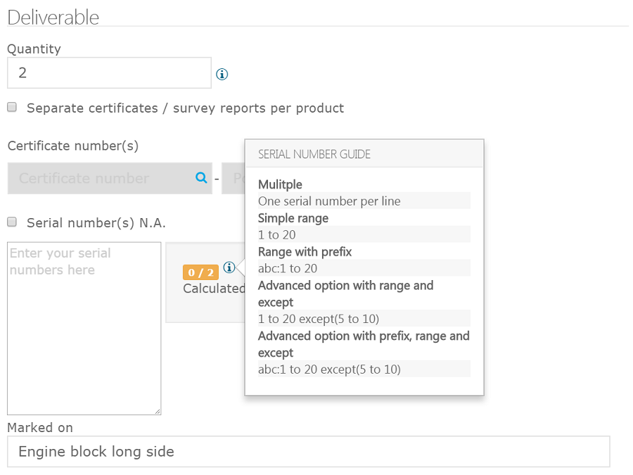 Product Certification and Verification