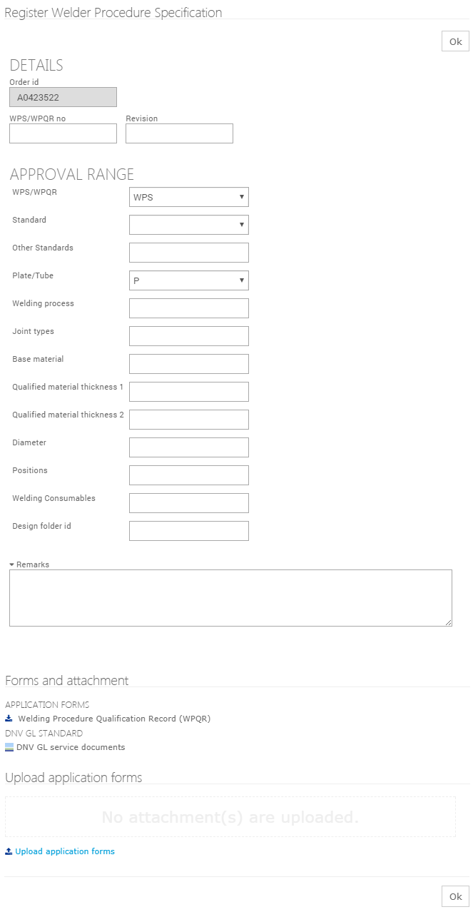 WELDING - Welder or Welding Procedures