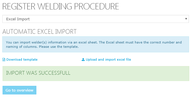 WELDING - Welder or Welding Procedures