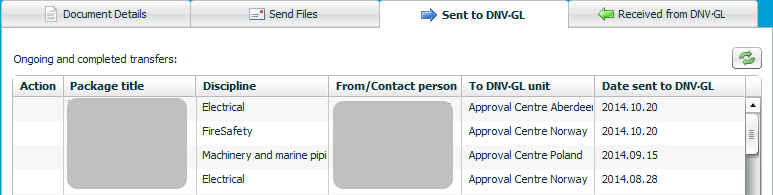 eApproval – Send Documents to DNV GL for Type Approval only